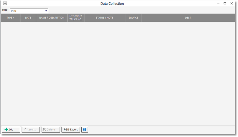 Rgis Export